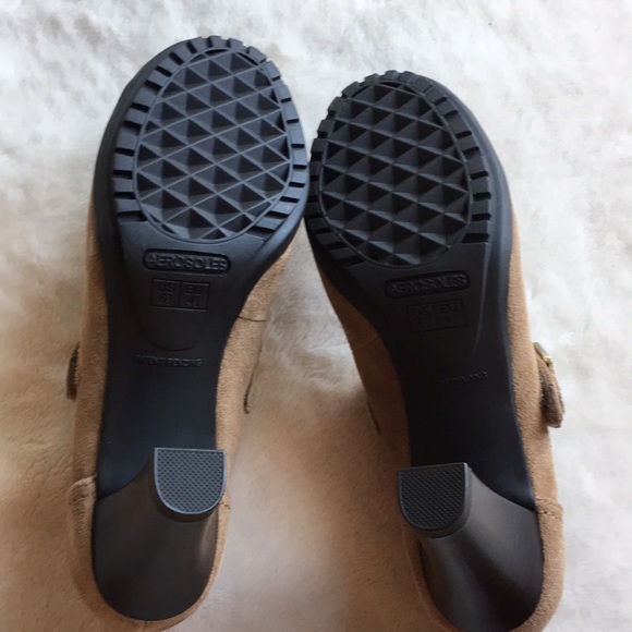 AEROSOLES | Shoes | New Aerosoles Momento Tan Suede Shoes | Poshmark